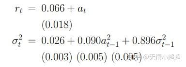 时间序列--GARCH模型 - 知乎