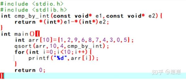 【C语言】指针的应用：神奇的快排函数——qsort（上） - 知乎