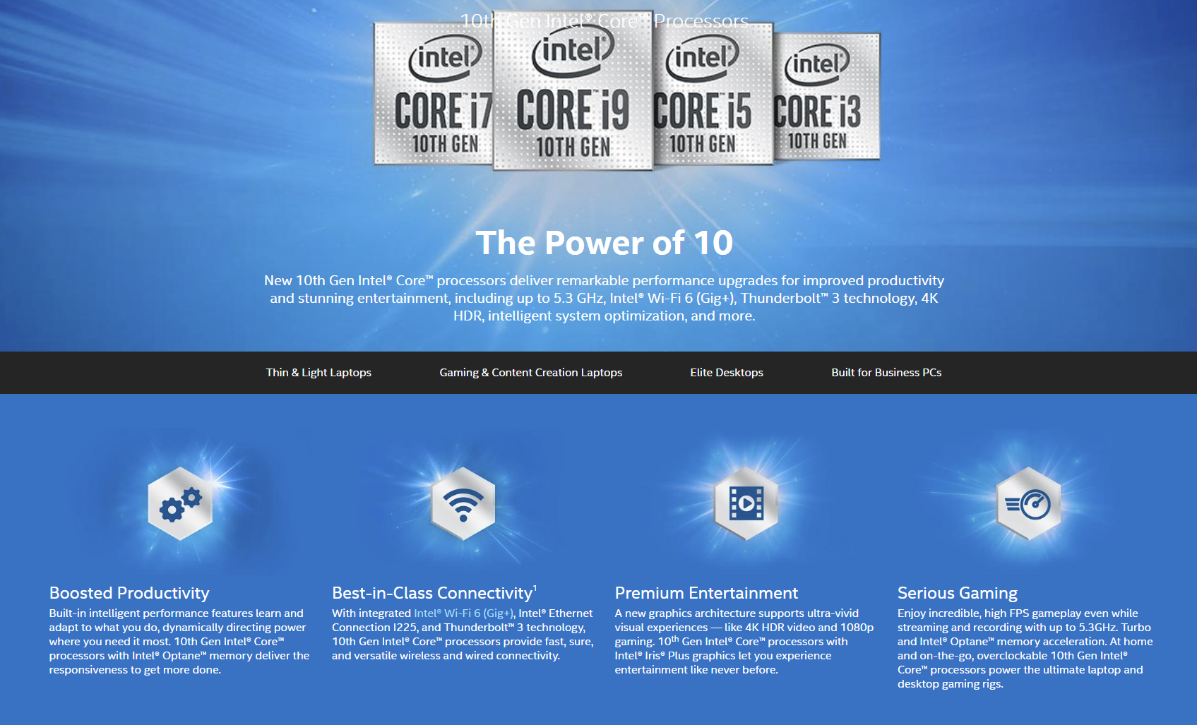 你不需要知道的关于Intel10代CPU的几个重要特点 - 知乎