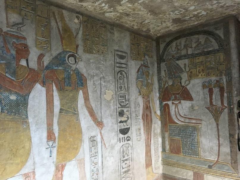 埃及-帝王谷-法老墓(女法老Twosret与Setnakhte双墓)彩绘壁画【100多幅图】 - 知乎