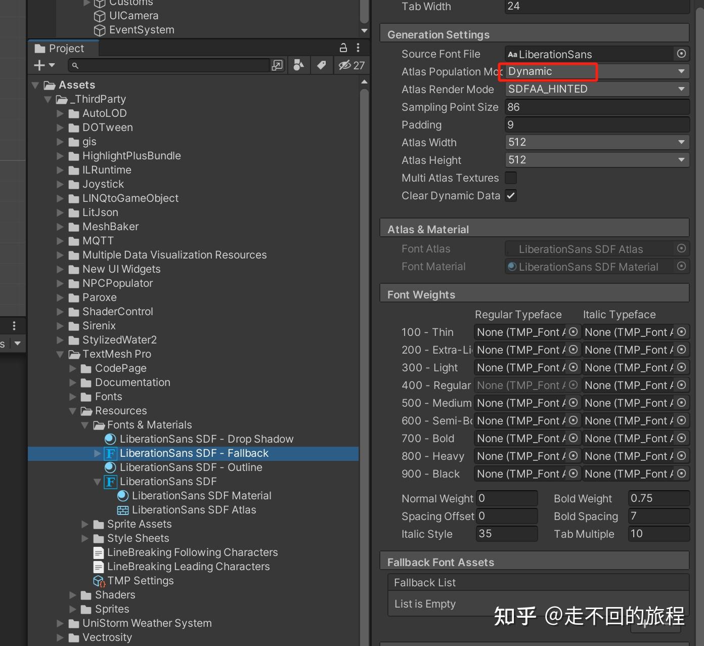 TextMeshProUGUI 字体优化-动态字体和静态字体 - 知乎