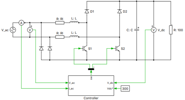 PLECS 应用范例(5)：无桥升压PFC变换器（Bridgeless Boost PFC Converter） - 知乎