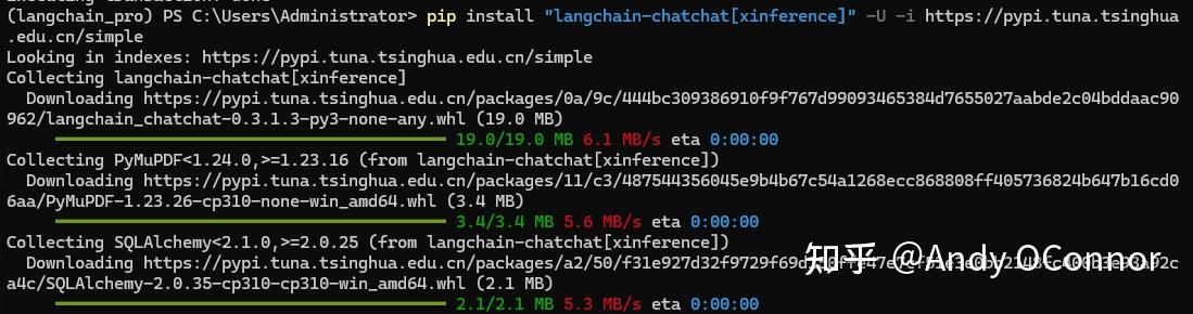 Windows本地部署知识库-Langchain-Chatchat0.3.1.3本地搭建 - 知乎