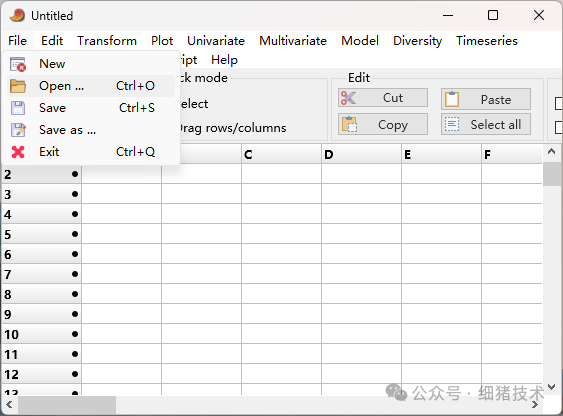 应用PAST程序绘制Alpha稀释曲线 - 知乎