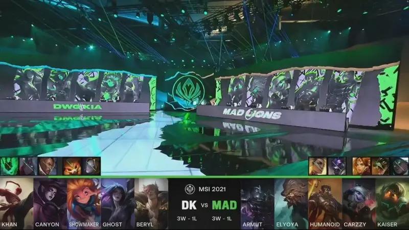 【威客电竞LOL】季中赛对抗赛：DK 1-0 MAD - 知乎