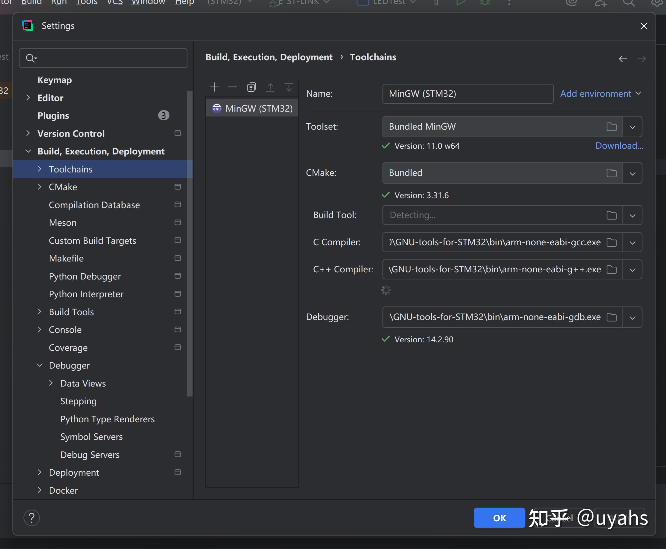 使用 Clion+STM32CubeMX 开发 STM32(6.14版本） - 知乎