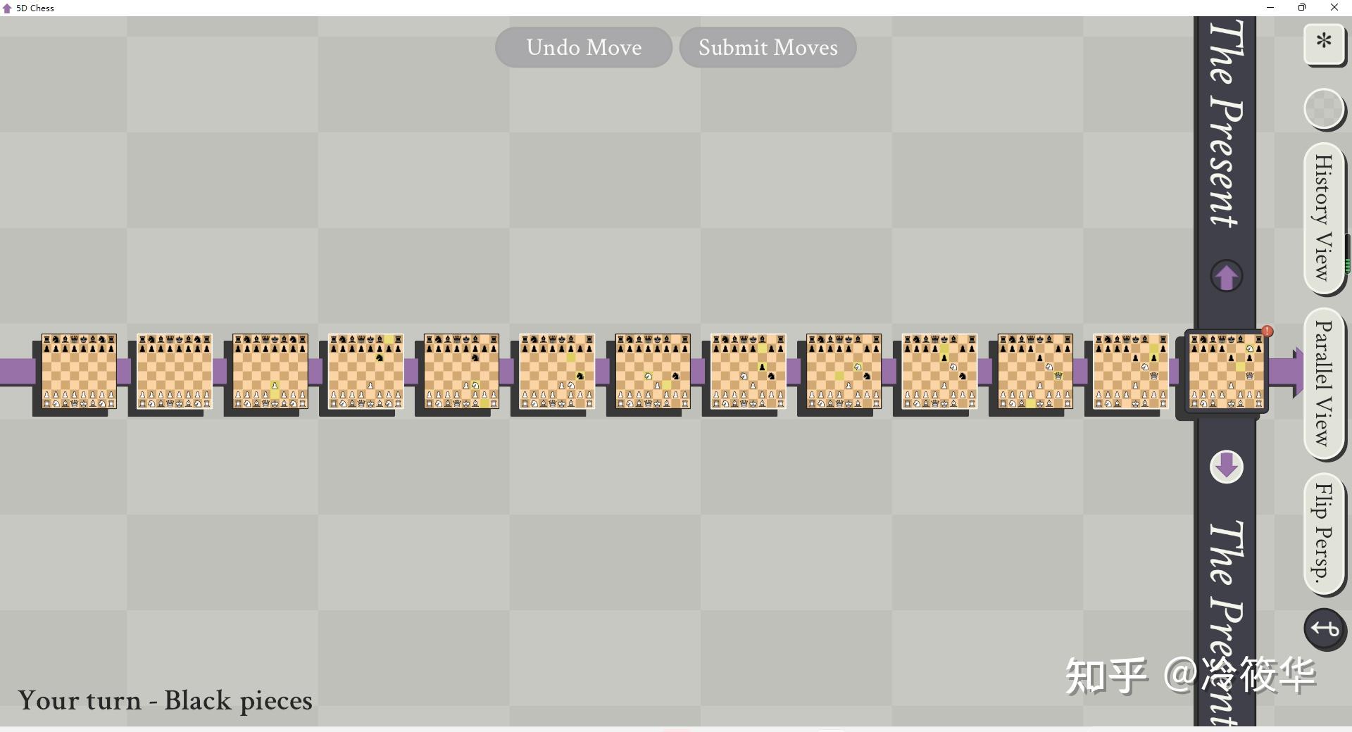【5d chess】e3-Nf6-Nf3-Ng4开局详解 - 知乎