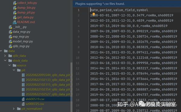 qlib高阶应用之财务数据库与自定义表达式 - 知乎