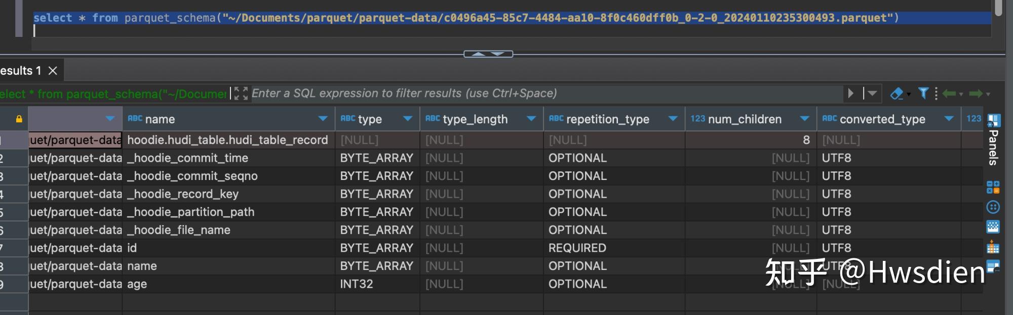 Parquet文件数据的读取方法 - 知乎