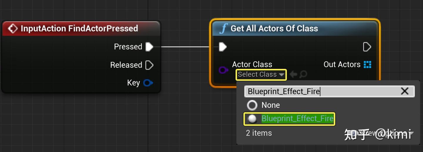 Finding Actors（Blueprint） - 知乎
