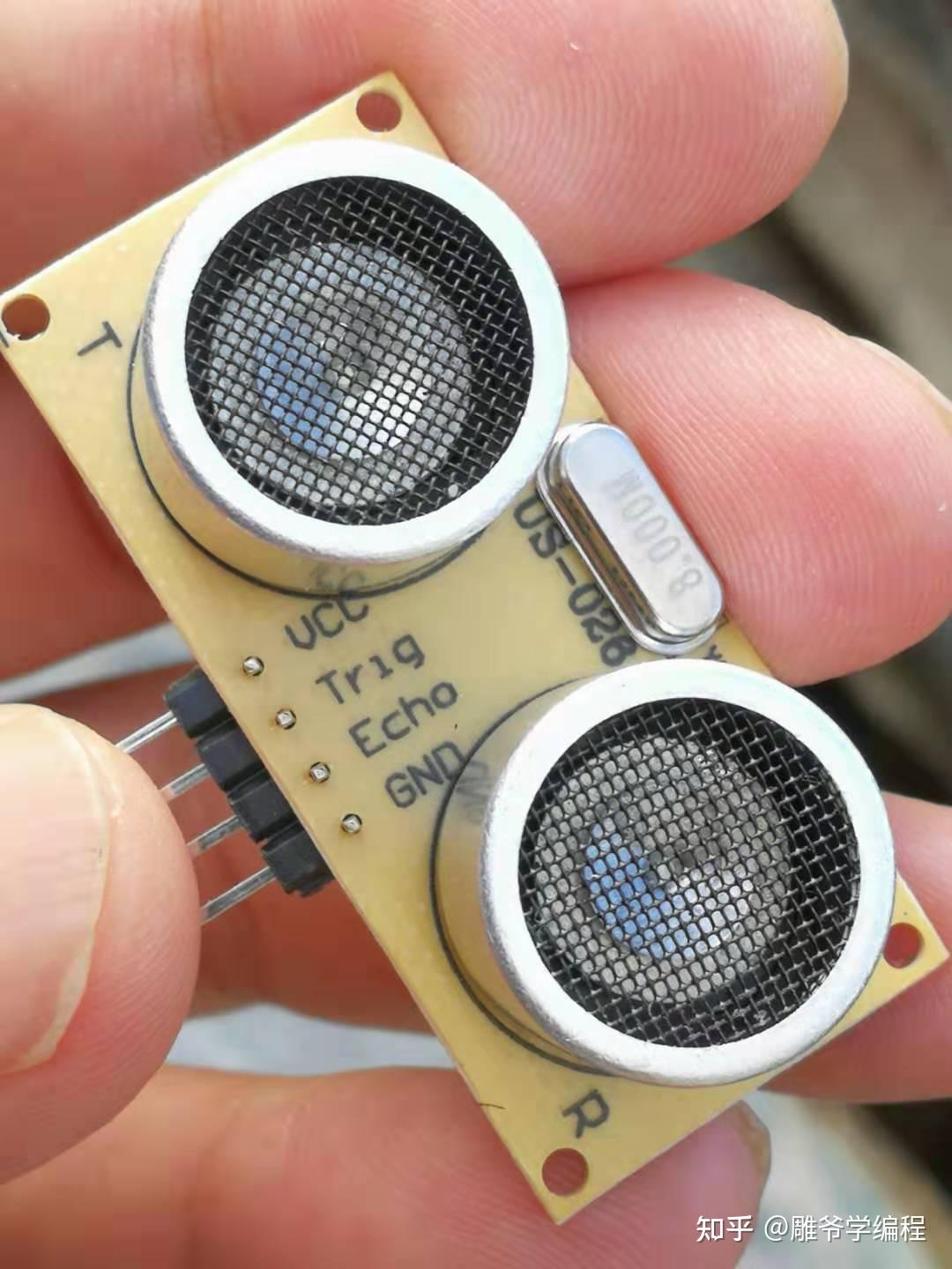 【雕爷学编程】Arduino动手做（106）---US026超声波测距 - 知乎