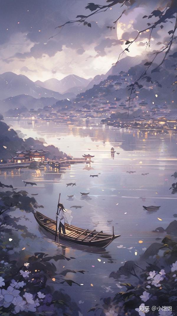 高清春江花月夜手机壁纸~ 知乎