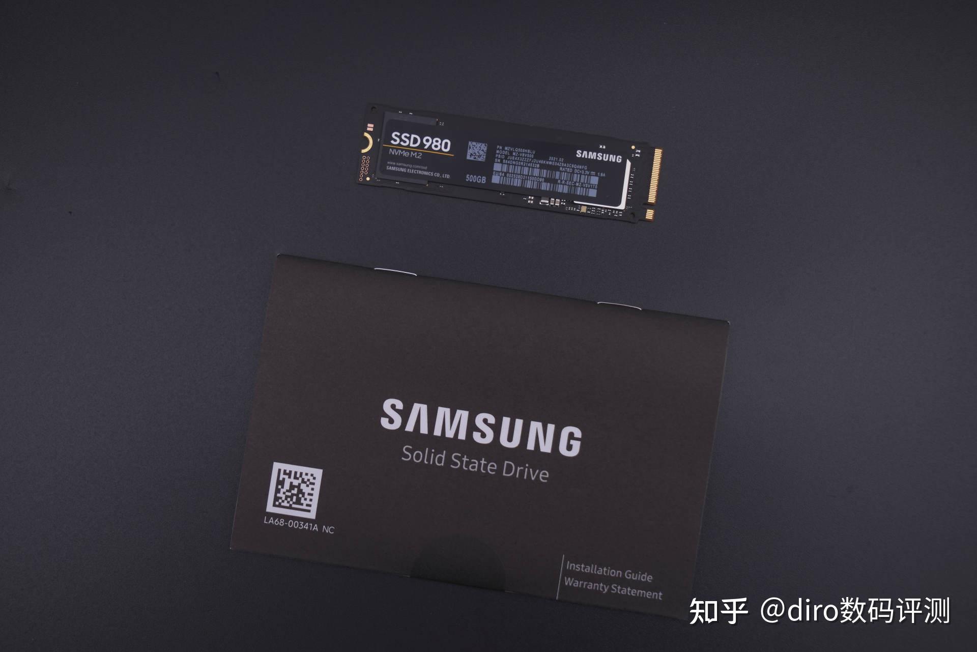 入门级之选,三星980 500G固态开箱评测