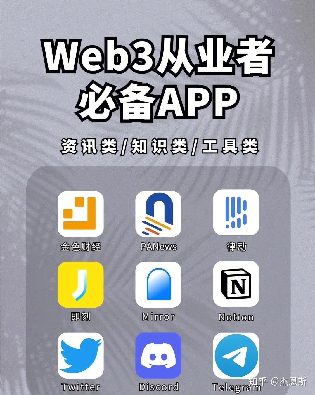 Web30从业者必备的app 知乎 