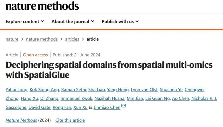 时空组工具 | 用SpatialGlue从空间多组学中解析空间域 - 知乎