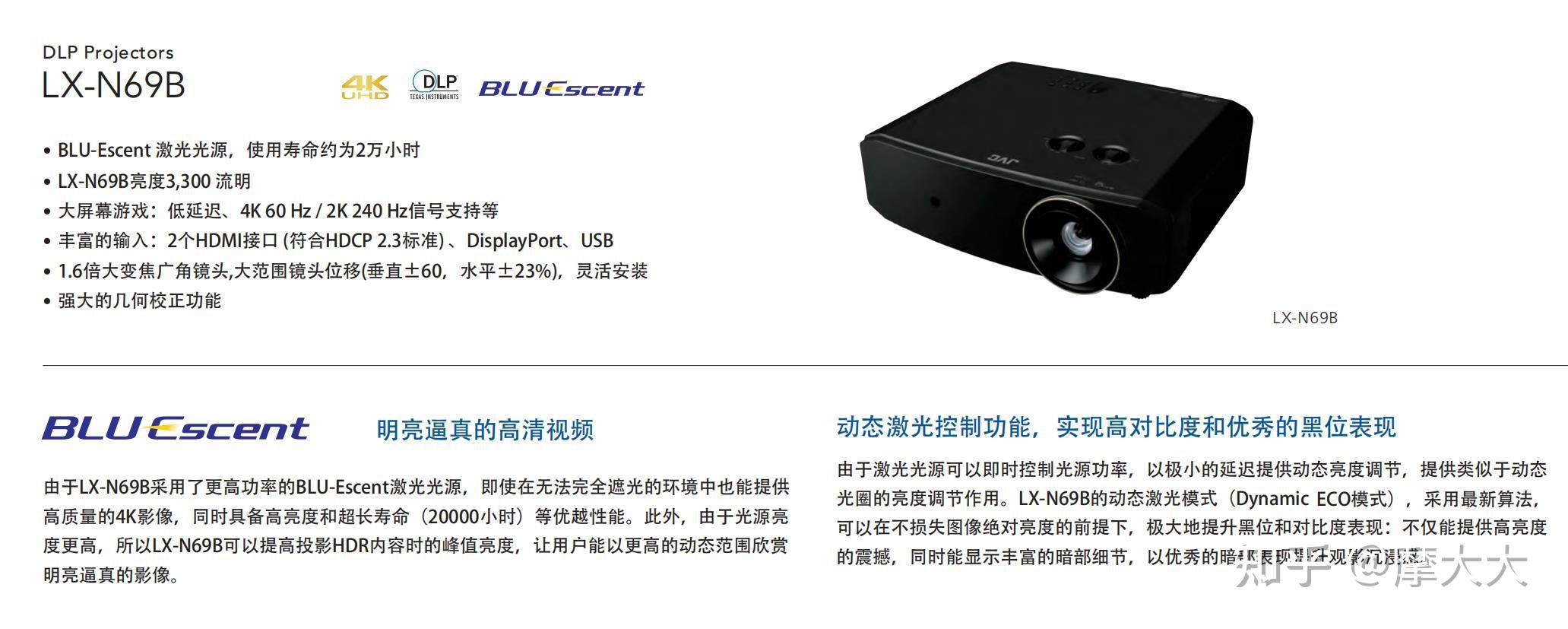 小宙斯第二代如何？JVC N69激光投影机超详细试用 - 知乎