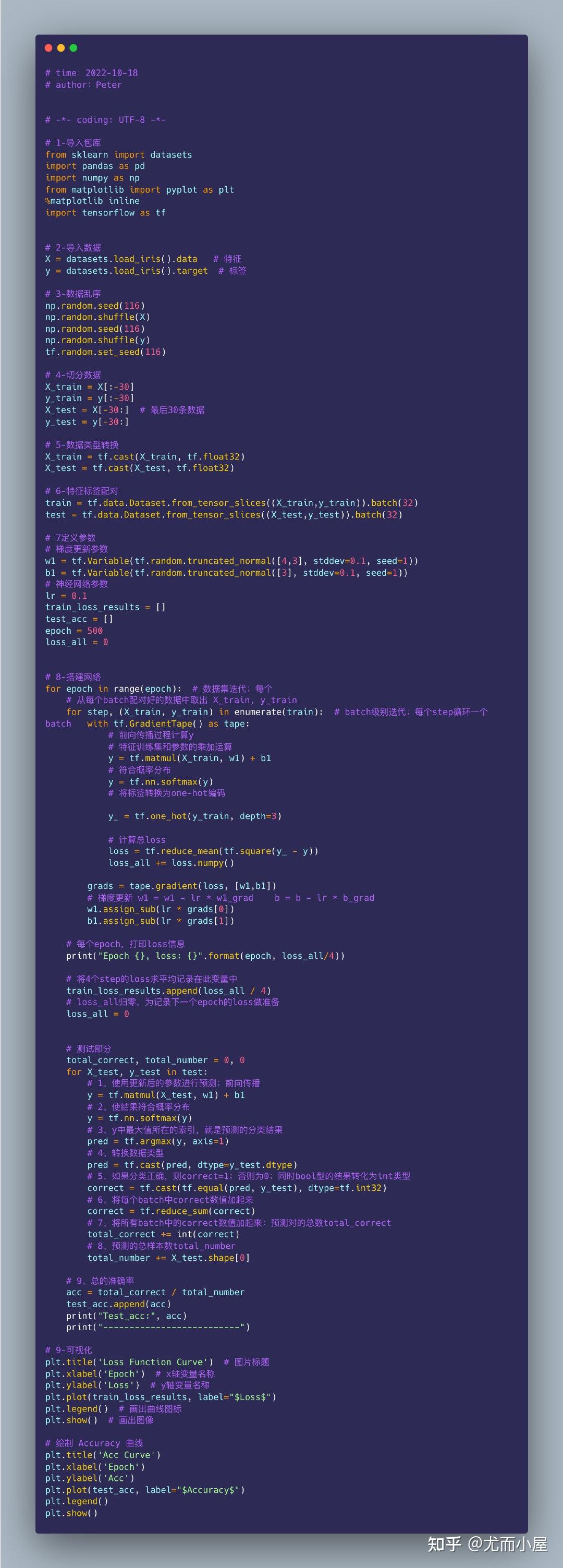 深度学习实战：基于TensorFlow的神经网络实现iris数据集分类 - 知乎