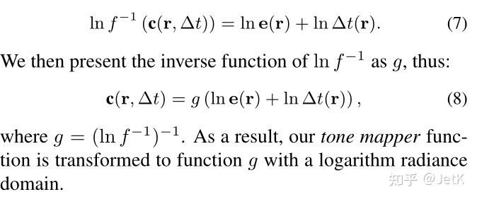 【论文阅读】HDR-NeRF: High Dynamic Range Neural Radiance Fields（CVPR 2022） - 知乎