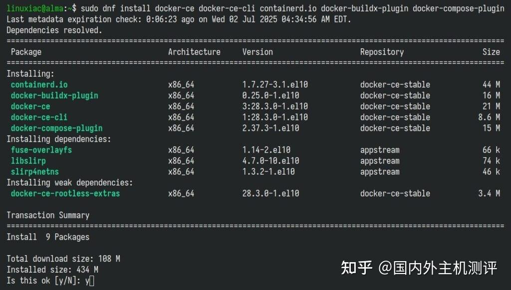 在AlmaLinux 10上安装Docker最新教程 - 知乎