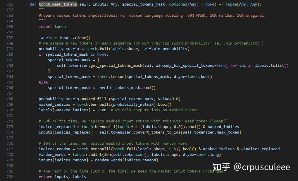 Transformers源码阅读：transformers data_collator小记 - 知乎