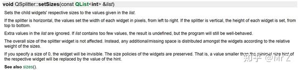 QSplitter设置宽高比例的正确方法 - 知乎