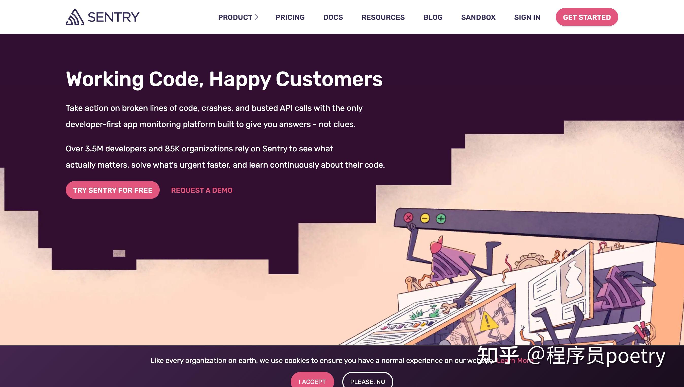 前端异常监控平台之Sentry落地 - 知乎