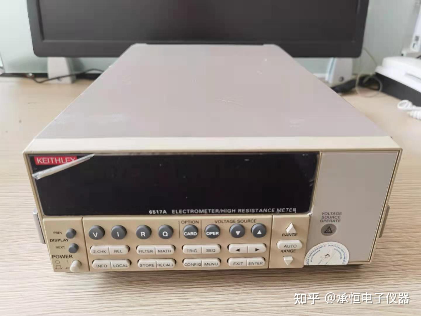 keithley 6517A静电计 仪器使用规程 - 知乎