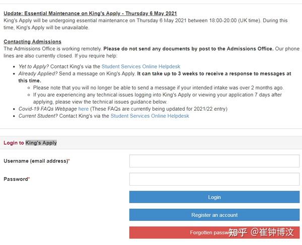 【英国】22年Fall申请常识：(十一)常用网申系统 - 知乎