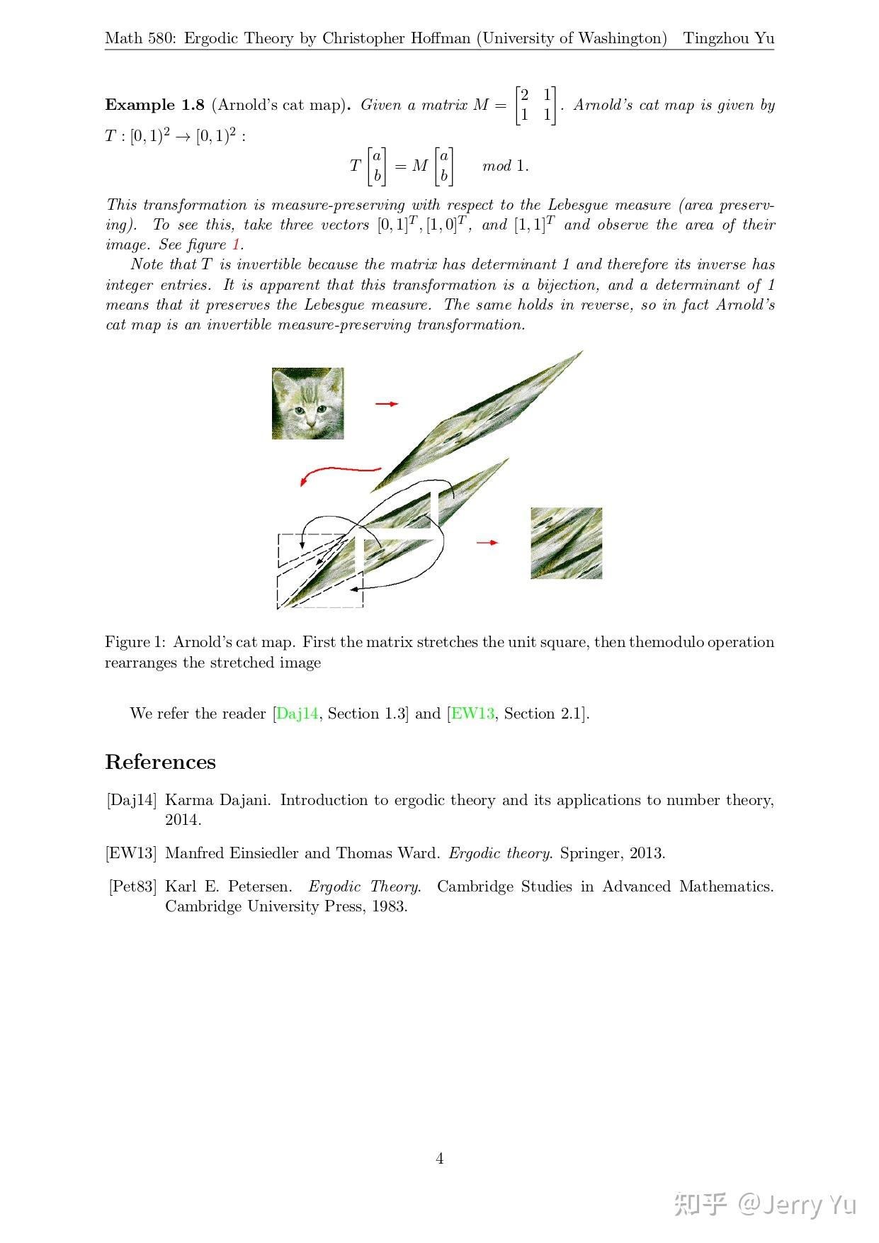 遍历论(Ergodic theory)讲义 Week 1 - 知乎