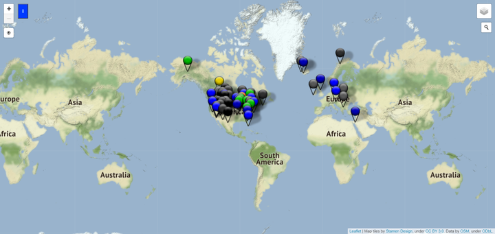 暗网/污染分布地图 - 知乎