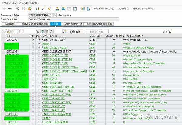 Sap Abap Ddic 结构字段的一些技术限制条件 知乎
