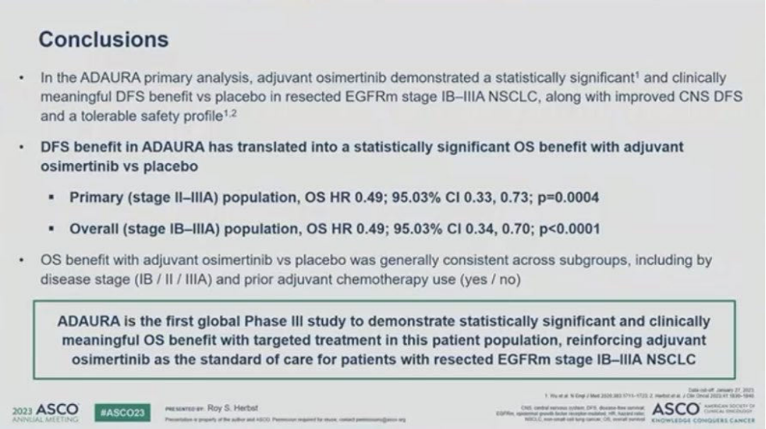 2023 ASCO会后吐血汇总！全球七大肿瘤领域精彩集锦！162图速读！ - 知乎