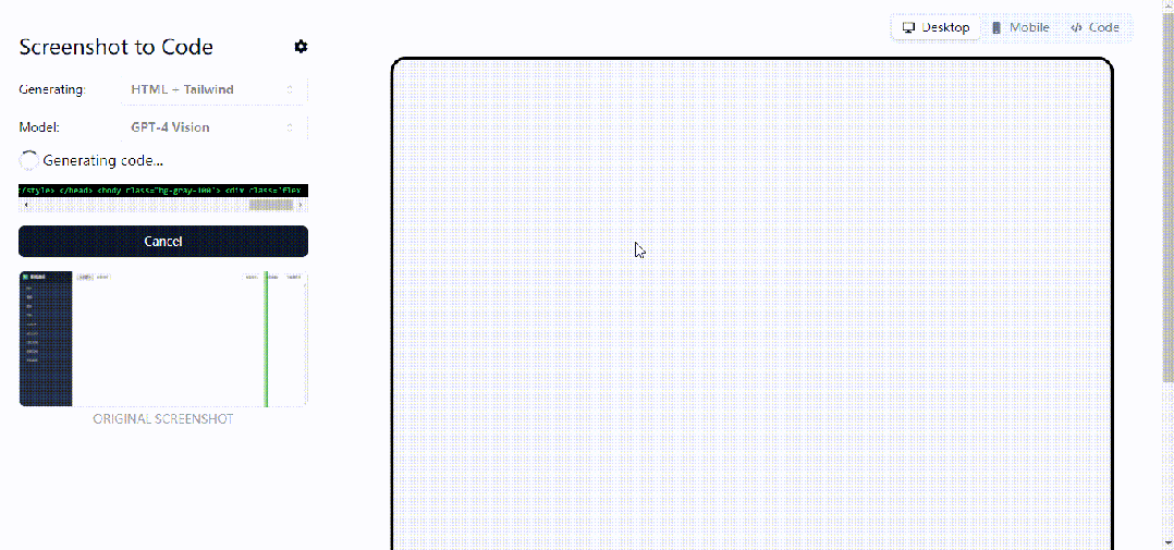 [开源初探]screenshot-to-code:将截图转化为代码 - 知乎