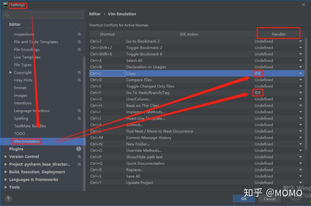 pycharm中快捷键ctrl+c,ctrl+v,ctrl+f失效问题解决 - 知乎