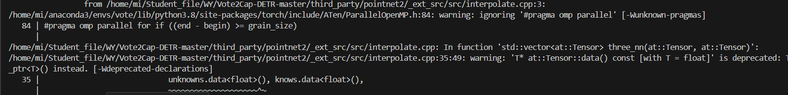 SetuptoolsDeprecationWarning: setup.py install is deprecated. Use build ...