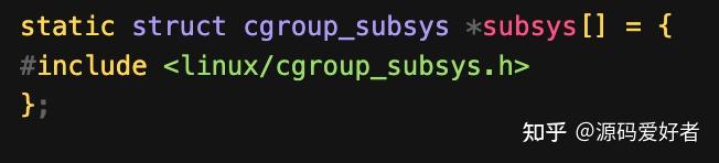 Linux内核源码解析---cgroup实现之整体架构与初始化 - 知乎