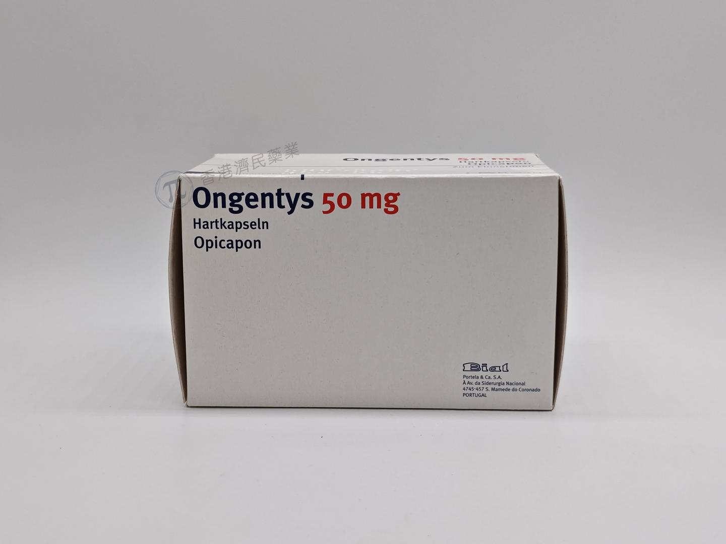 Ongentys(opicapone，奥吡卡朋)用于治疗帕金森病中文说明书|香港济民药业 - 知乎