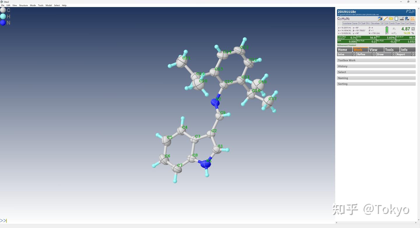 Olex2主界面背景文本二三事 - 知乎