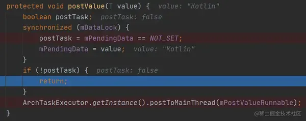 LiveData连续postValue两次，第一次的值会丢失？ - 知乎