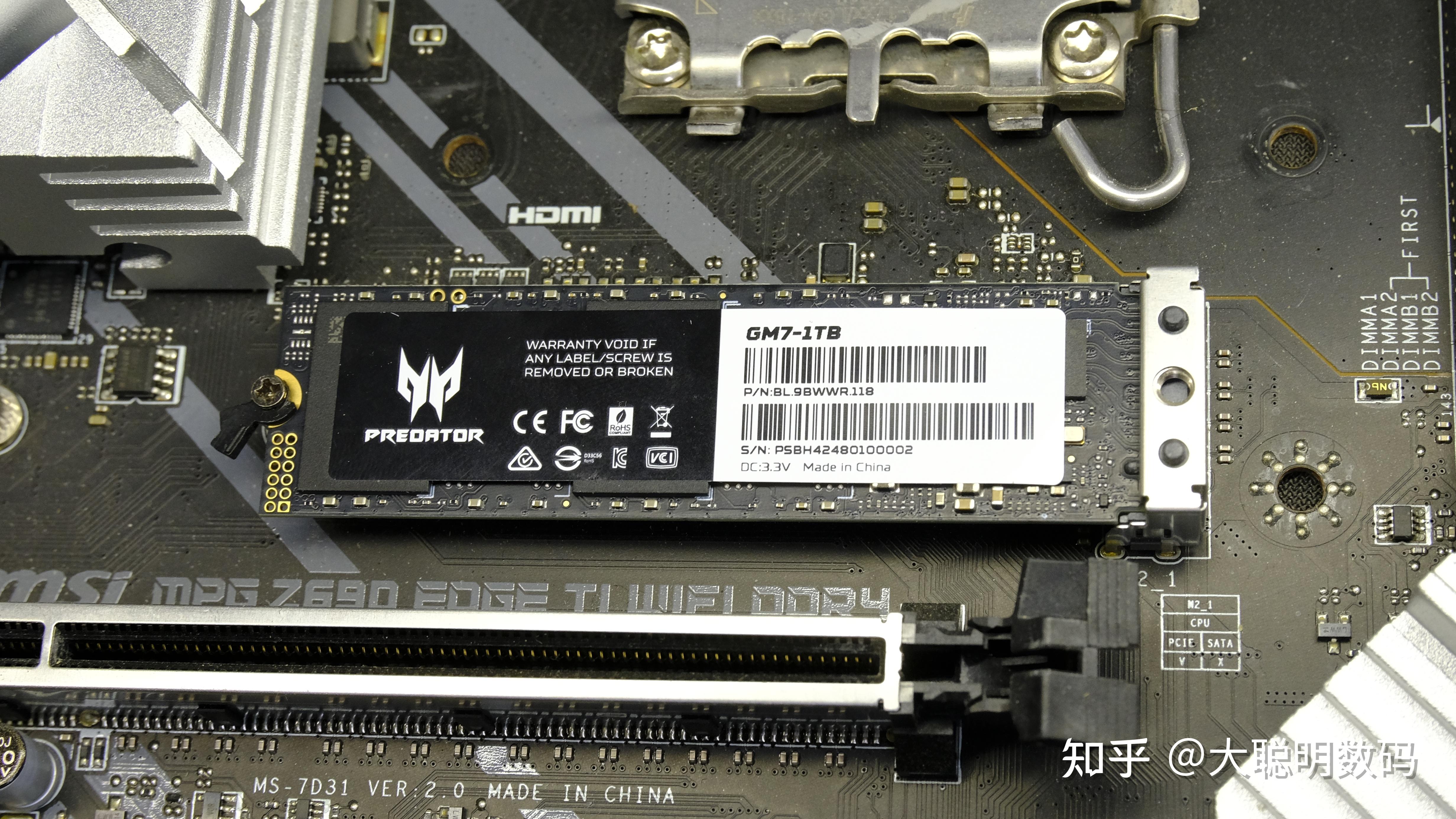 唉妈真香！宏碁掠夺者GM7 1TB固态硬盘测试，联芸1602A的极致性能表现，还便宜！ - 知乎