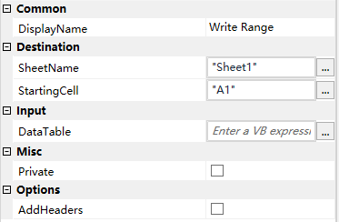 UiPath写入Excel - 知乎