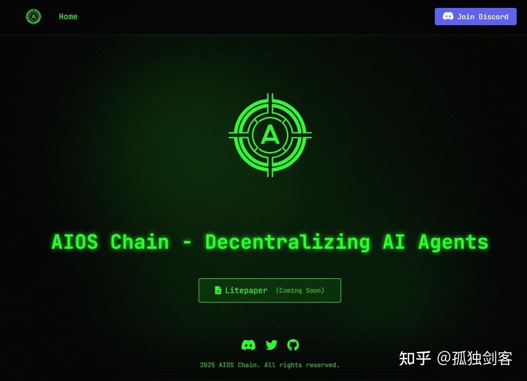 AI Agent概念项目$AIOS布局自研AI公链计划 - 知乎