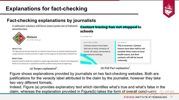 Explainable Automated Fact-Checking: A Survey 阅读 - 知乎