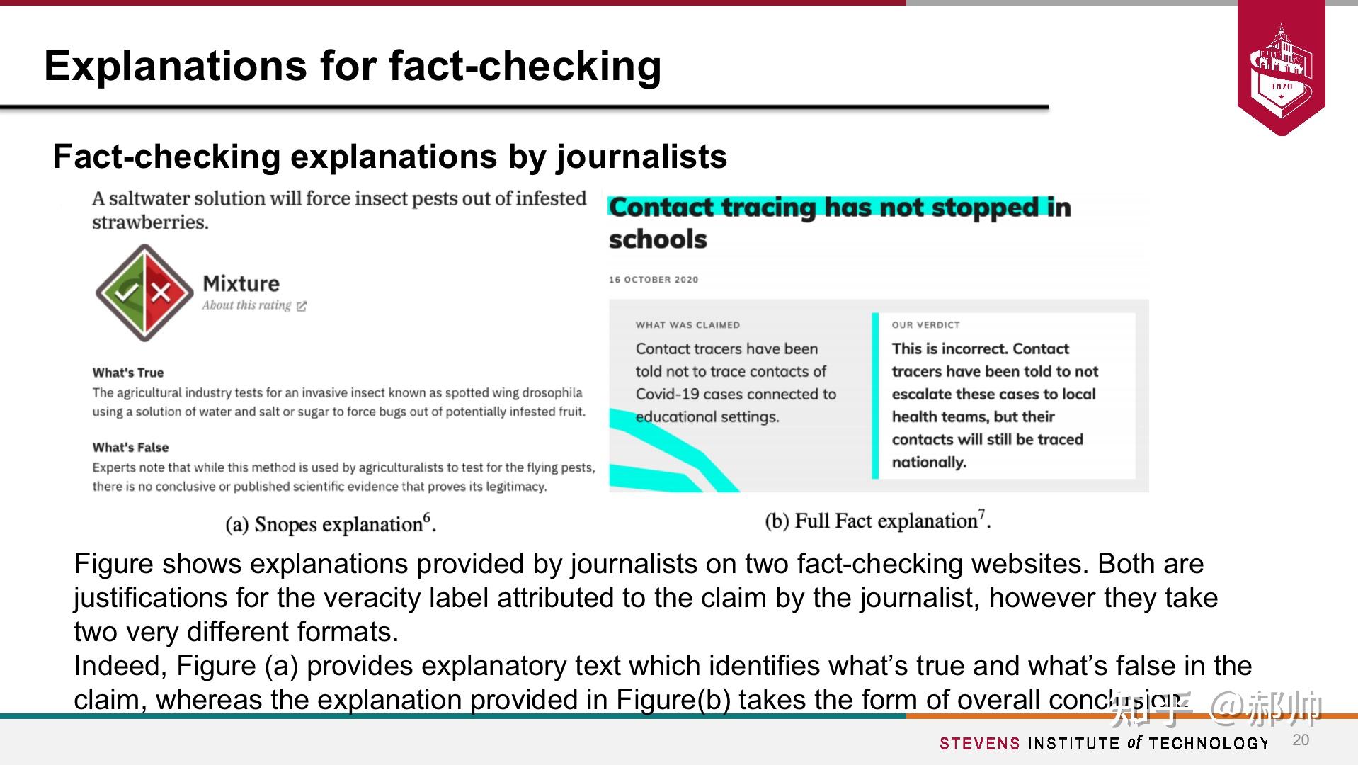 Explainable Automated Fact-Checking: A Survey 阅读 - 知乎