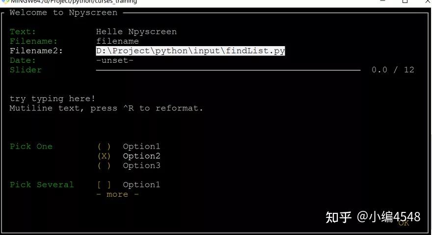 Python 文本终端 GUI 框架，太酷了 - 知乎