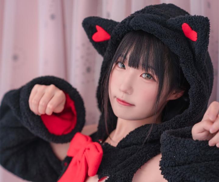 弥美Mime写真合集cos图片:黑猫 免费在线看图 - 知乎