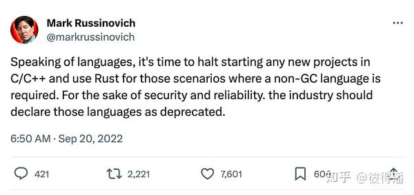 放弃C/C++！微软官方公告：请使用Rust编写Windows驱动程序！ - 知乎