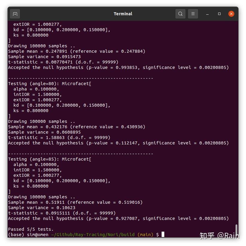 Nori Assignment 5: Path Tracing, Microfacet Models, and Multiple Importance Sampling - (递归与迭代实现 ...
