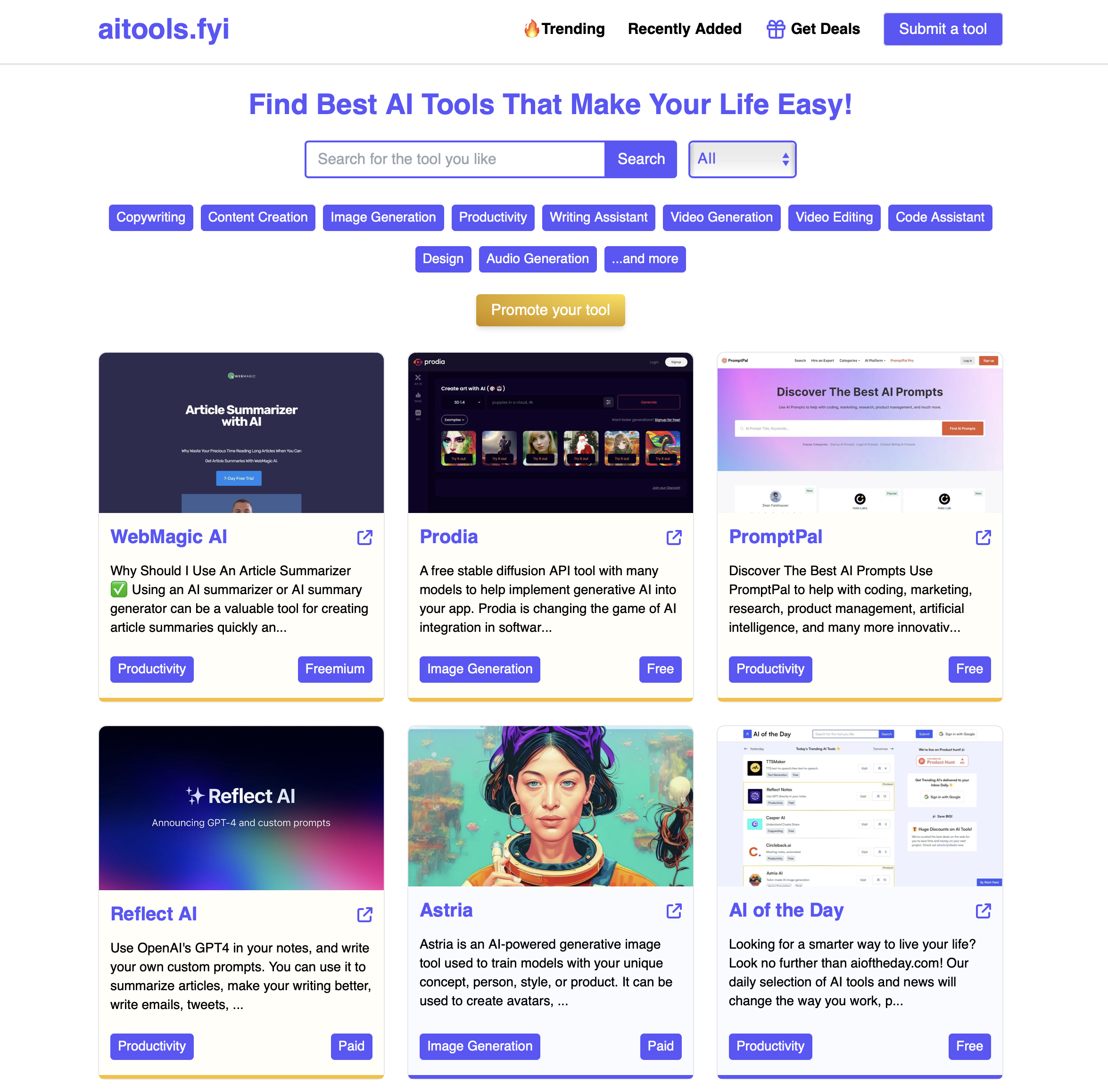 这3个人工智能导航网站，帮你发现更多好用的AI工具 - 知乎