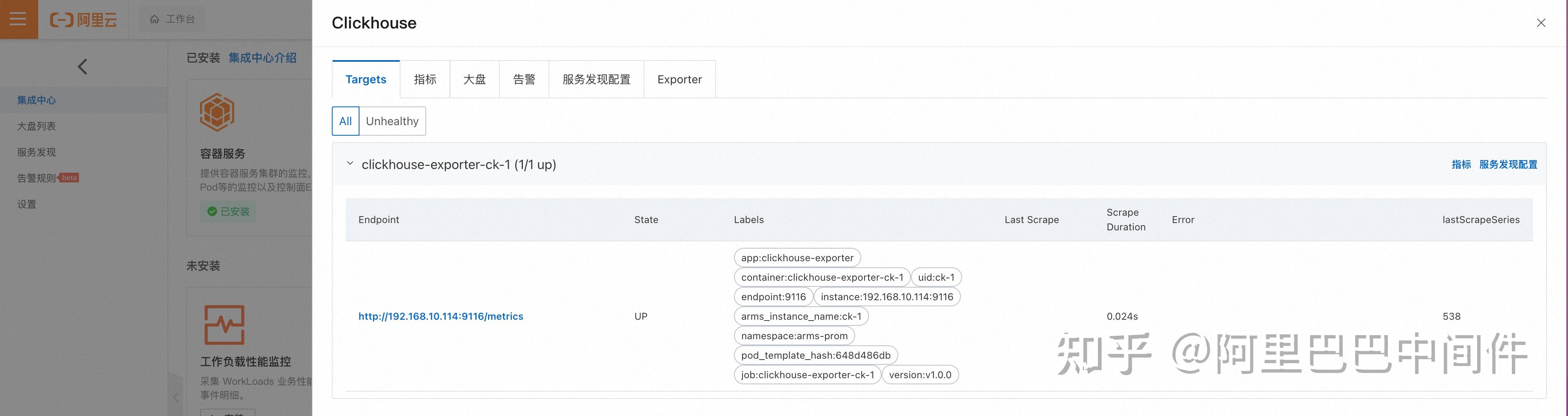 统一观测｜借助 Prometheus 监控 ClickHouse 数据库 - 知乎